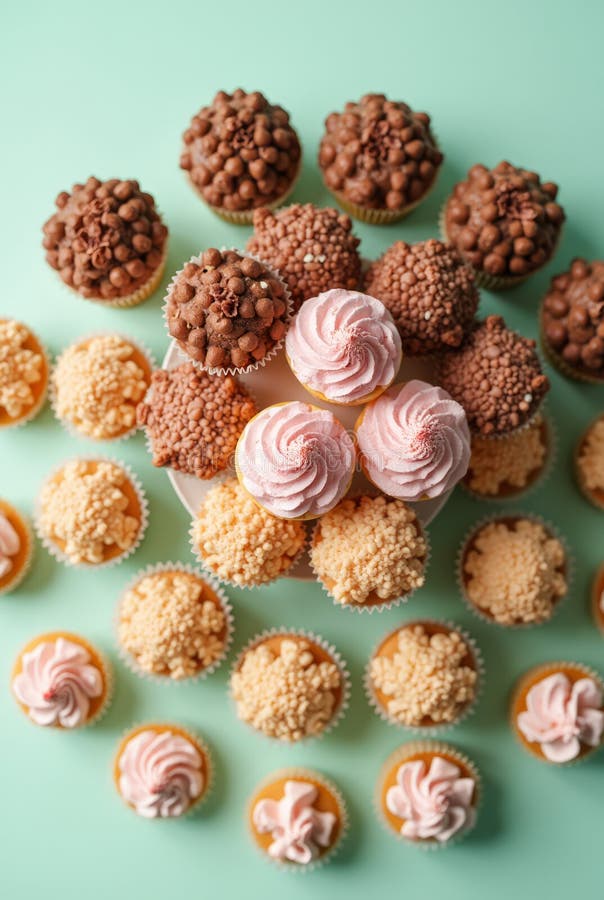Concentric Circles of Cupcakes Starting with Dense Clusters of ...
