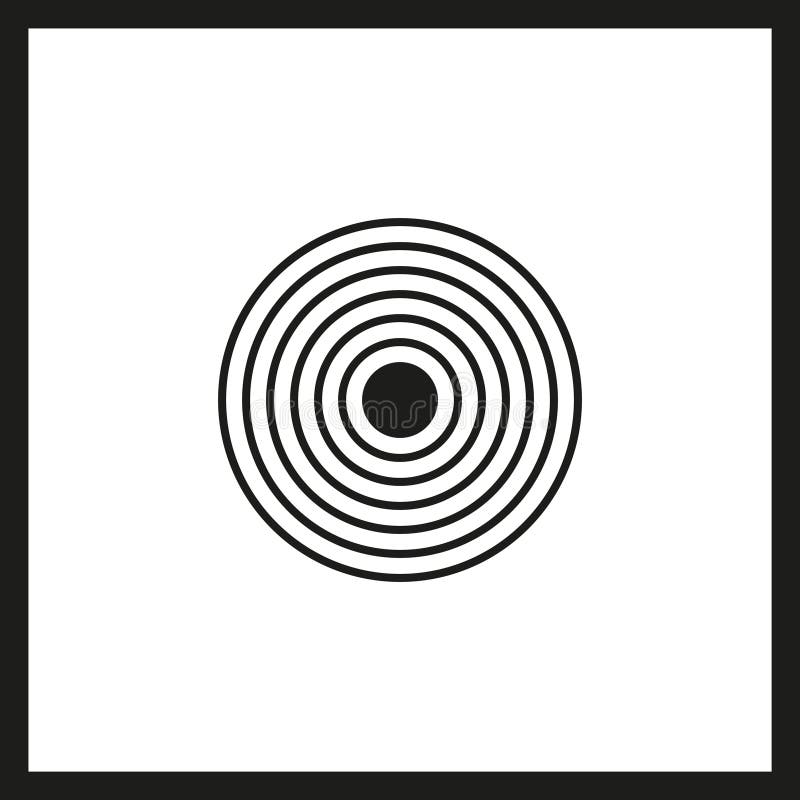 Concentric Circles Icon Stock Illustrations – 3,852 Concentric Circles ...
