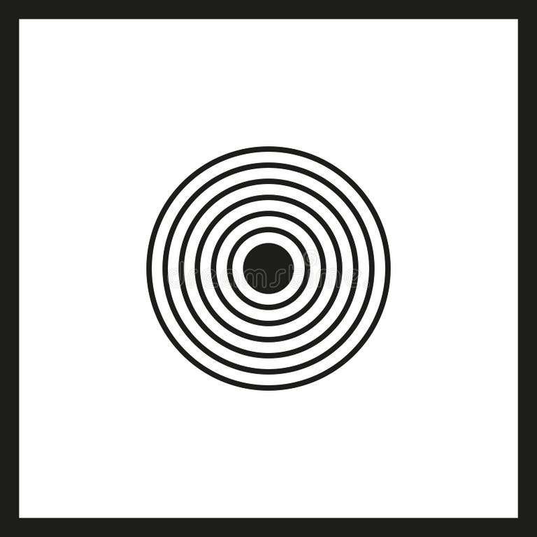 Concentric Circles Icon Stock Illustrations – 3,852 Concentric Circles ...