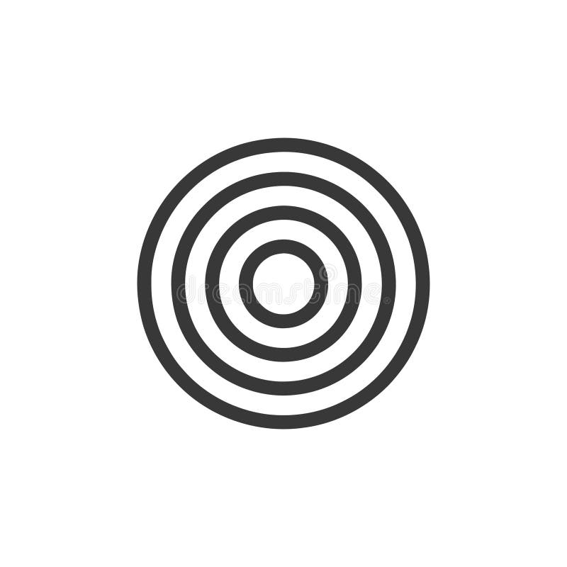 Abstract Concentric Circles Design: Minimalist Geometric Pattern for ...