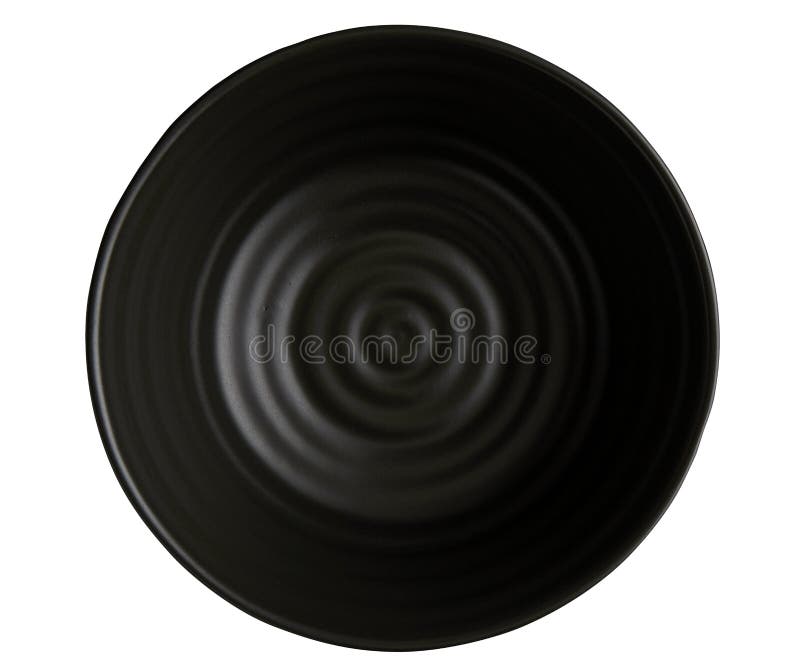 Concentric Circles Plate, Empty Yellow Ceramic Plate in Wavy Pattern ...