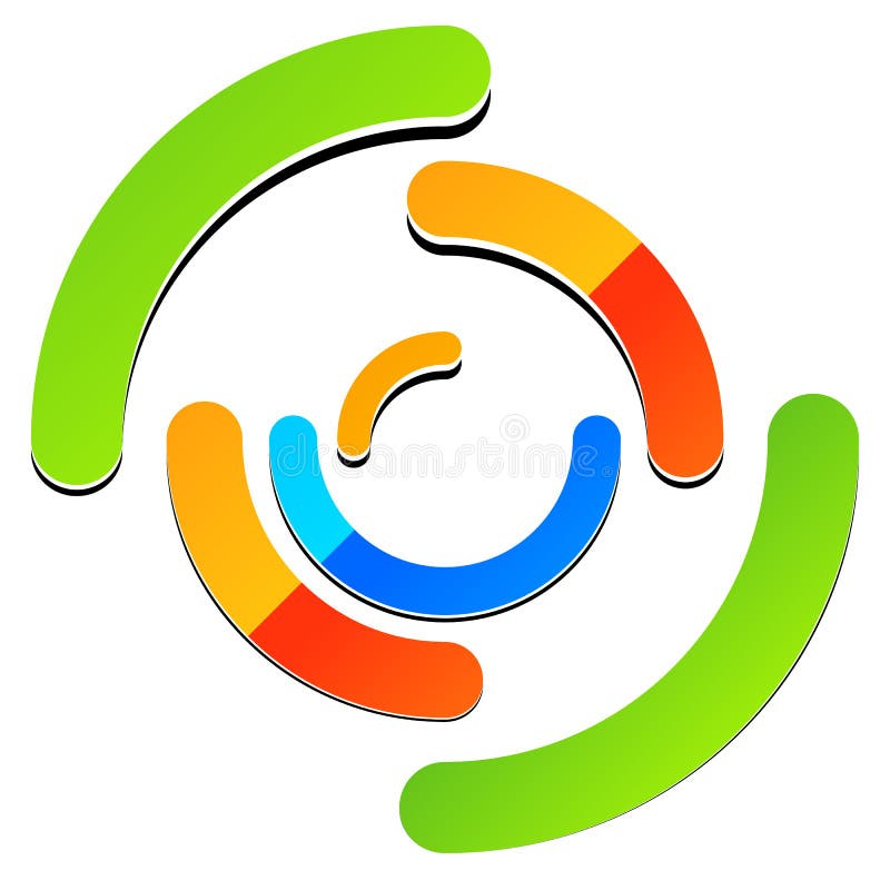 Abstract Concentric Circles Logo Stock Illustrations – 1,437 Abstract ...