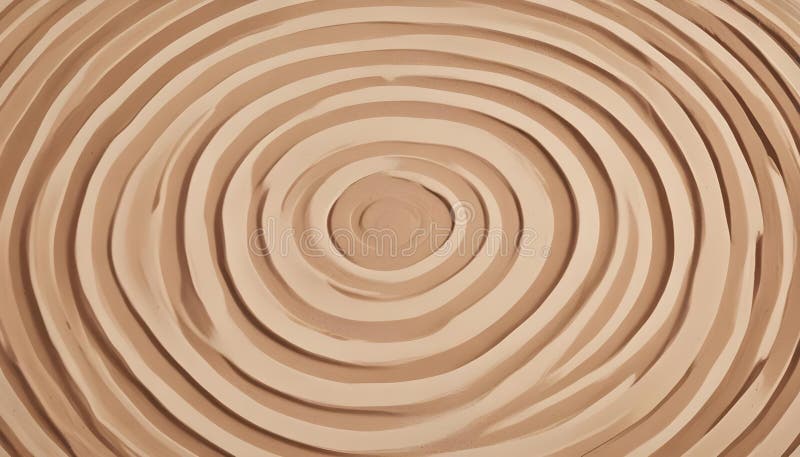 Concentric Circles in a Sandy or Beige Background Stock Illustration - Illustration of drawing ...