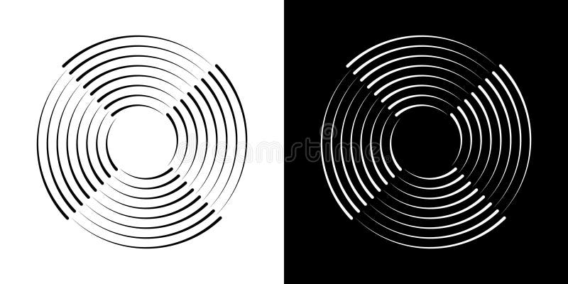 Illusion Design Outline Symbol Collection Stock Illustrations – 531 ...