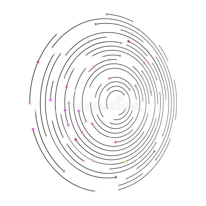 Vortex color palette stock vector. Illustration of print - 13171054