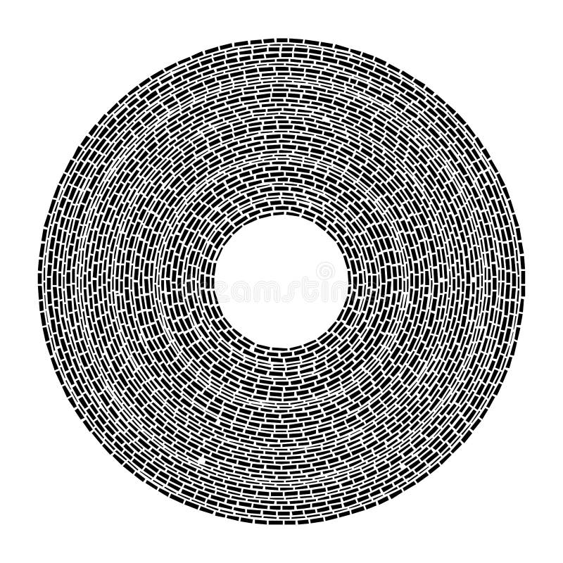 Concentric, Geometric Circle, Ring Design Element of Rectangle Shapes ...