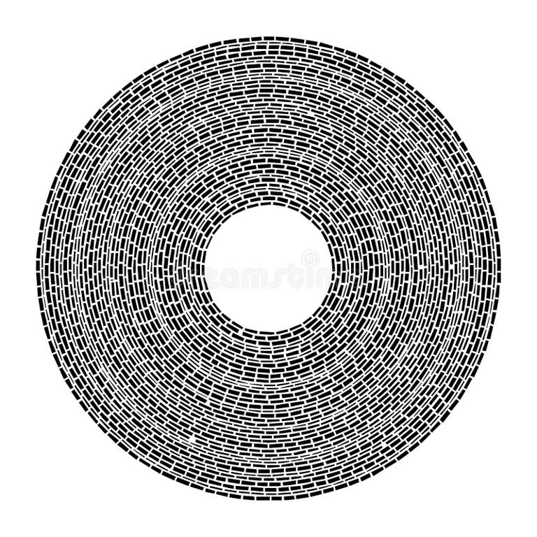 Concentric, Geometric Circle, Ring Design Element of Rectangle Shapes ...