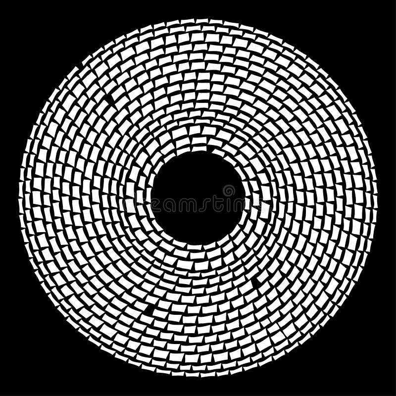 Concentric, Geometric Circle, Ring Design Element of Rectangle Shapes ...