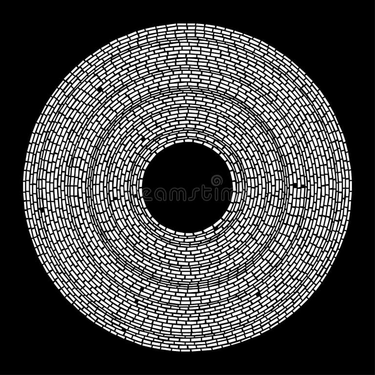 Concentric, Geometric Circle, Ring Design Element of Rectangle Shapes ...