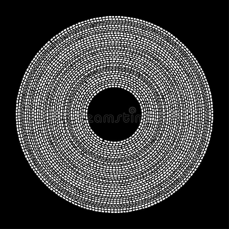 Concentric, Geometric Circle, Ring Design Element of Rectangle Shapes ...