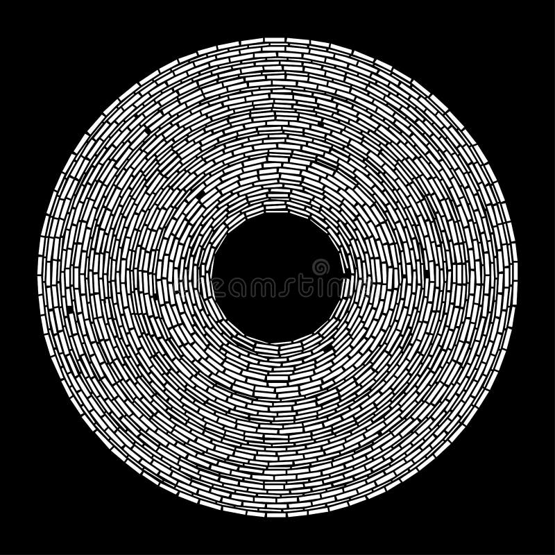 Concentric, Geometric Circle, Ring Design Element of Rectangle Shapes ...