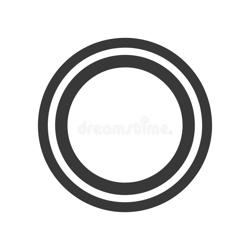 Abstract Concentric Circles Design Element: Minimalist Graphic for ...