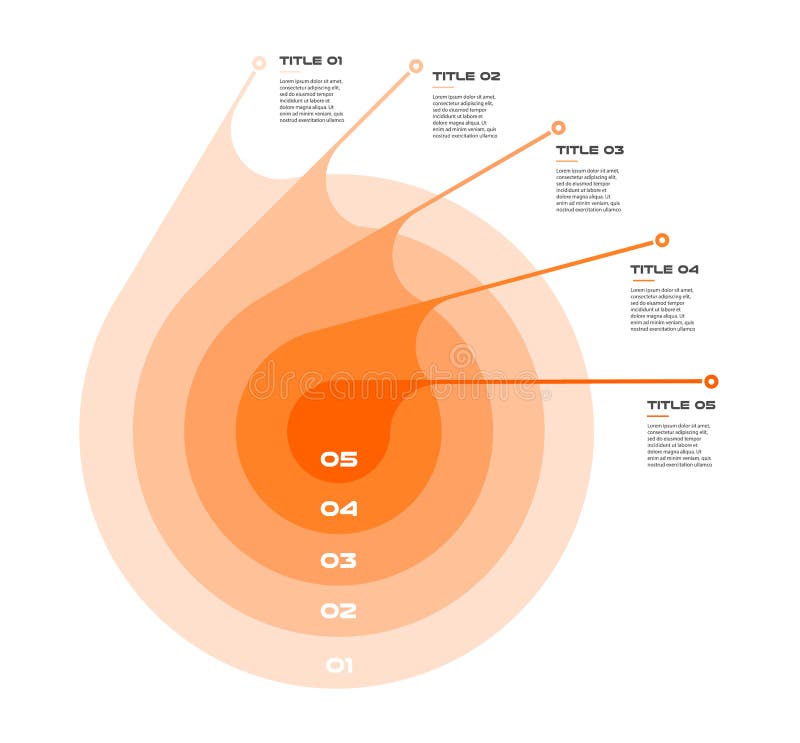Concentric graph stock vector. Illustration of concept - 31795975