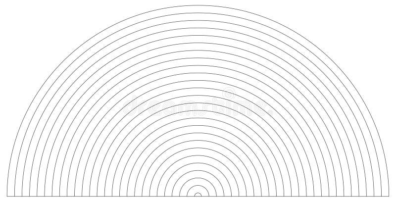 Concentric Off Circle Elements. Element for Graphic Web Design ...