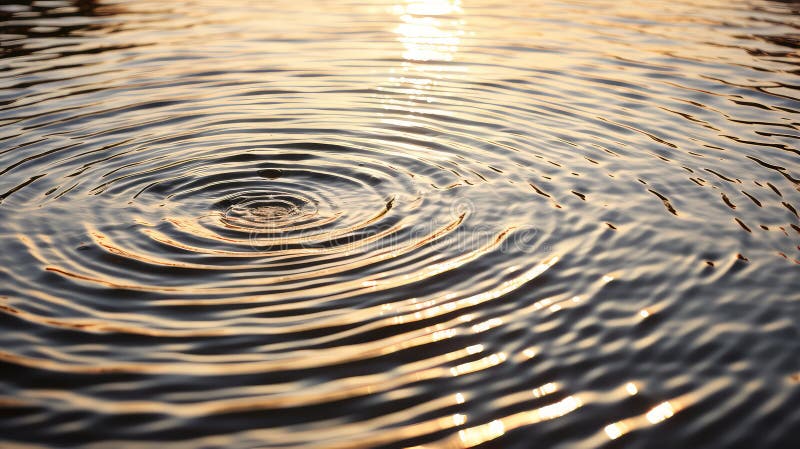 Concentric pattern water stock illustration. Illustration of pattern ...