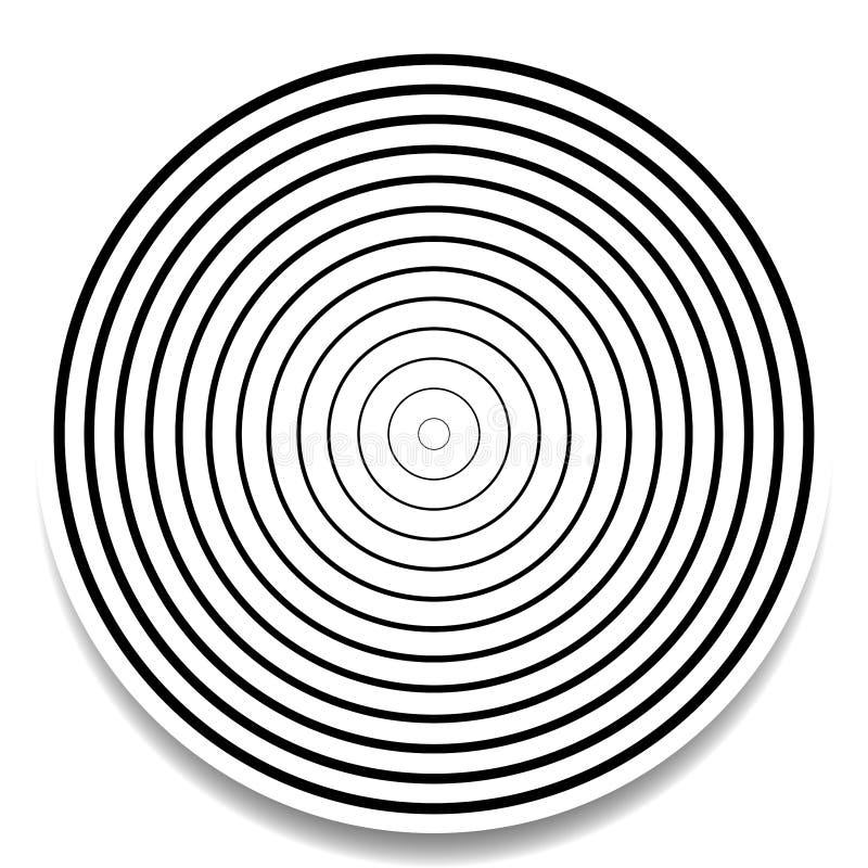 Spiral, Vortex Elements. Swirl, Twirl Shape On White Stock Vector ...