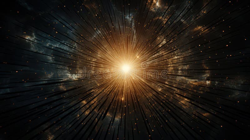 Concentric ray explosion stock illustration. Illustration of powerful ...