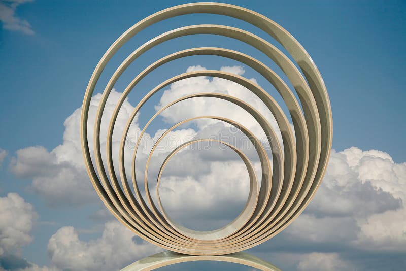 Concentric rings stock photo. Image of pipe, figure, blue - 14650452