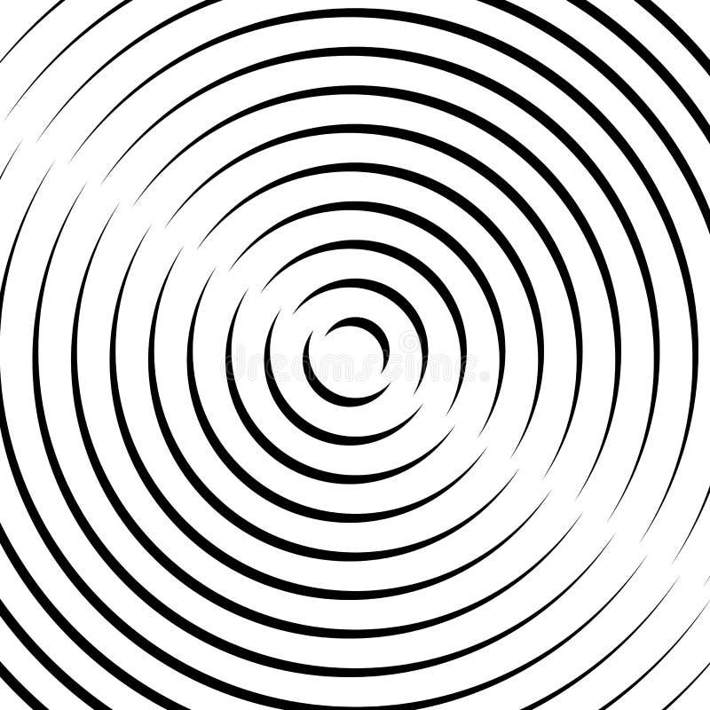 Concentric Rings, Circles Pattern. Circles Background Pattern Stock ...