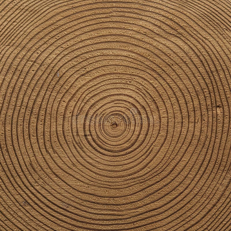 Concentric Rings in a Circular Pattern Resemble Tree Growth Rings. the ...