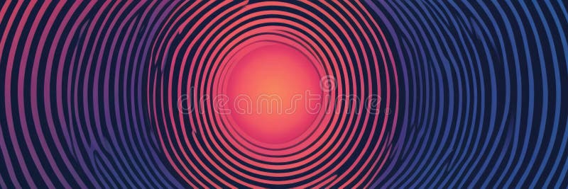 Concentric Shapes in Navy and Palevioletred Stock Image - Image of ...