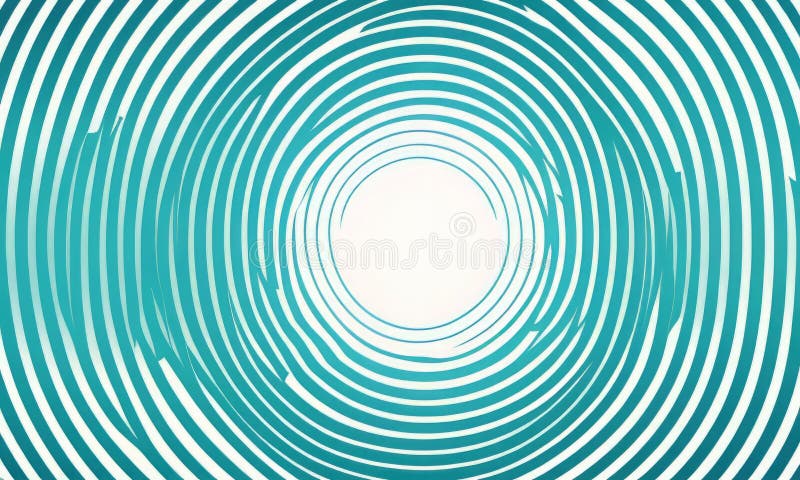 Concentric Shapes in White Pale Turquoise Stock Photo - Image of design ...