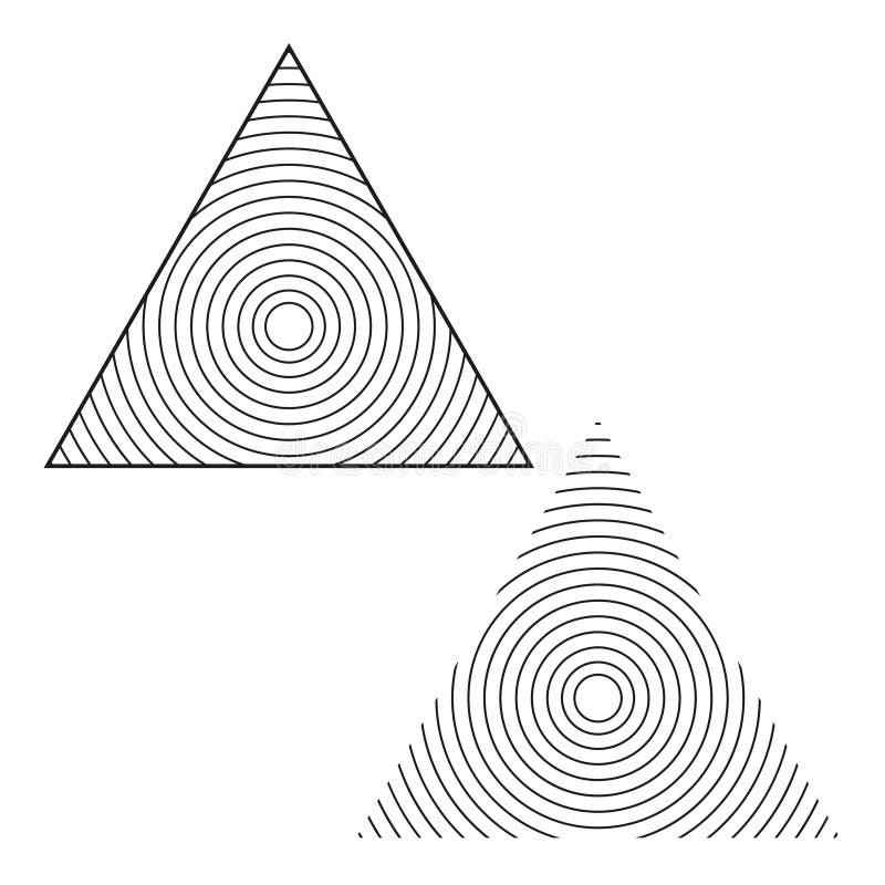 Triangle Concentric Stock Illustrations – 4,412 Triangle Concentric ...