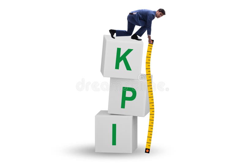 Concepg of Key Performance Indicator Stock Photo - Image of research ...