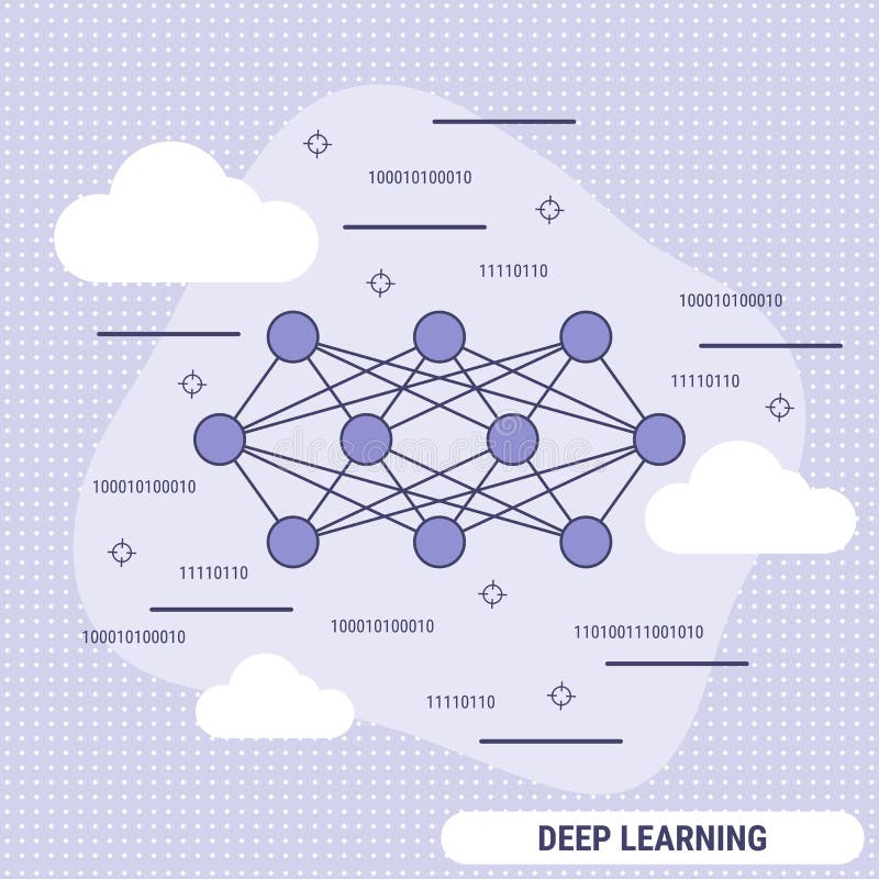 Deep Learning, Neural Network Vector Concept Stock Vector ...