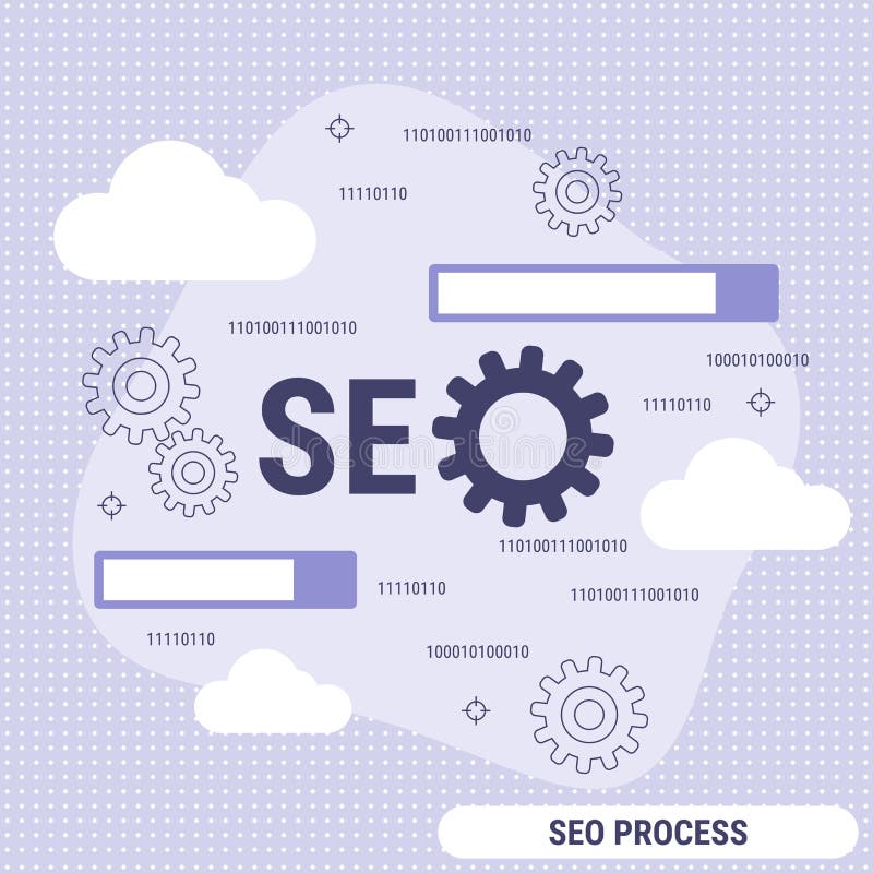 SEO Optimization Flat Style Vector Concept Stock Vector - Illustration ...