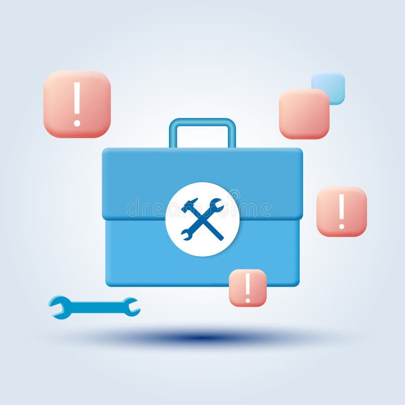 Technical Service Cartoon Vector Concept Stock Vector - Illustration of ...