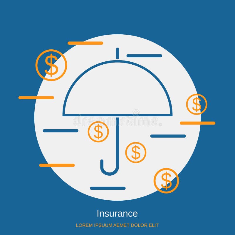 Insurance, Funds Protection Flat Style Vector Concept Stock Vector ...