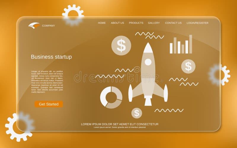 Business Startup, New Idea Flat Style Vector Concept Stock Vector ...