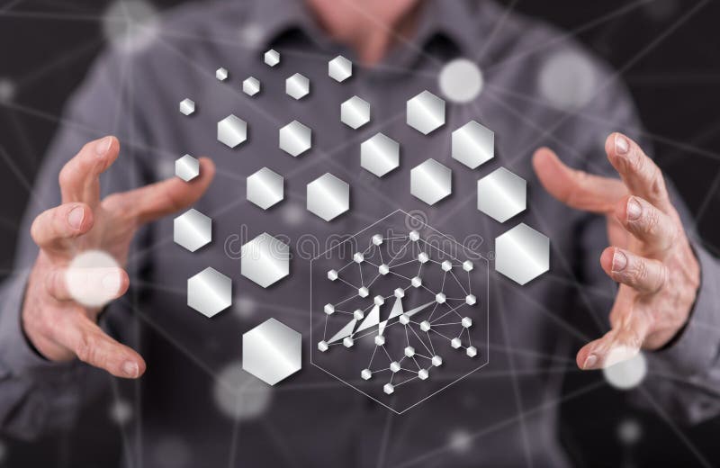 Concept of Abstract Network Stock Photo - Image of future, concept ...