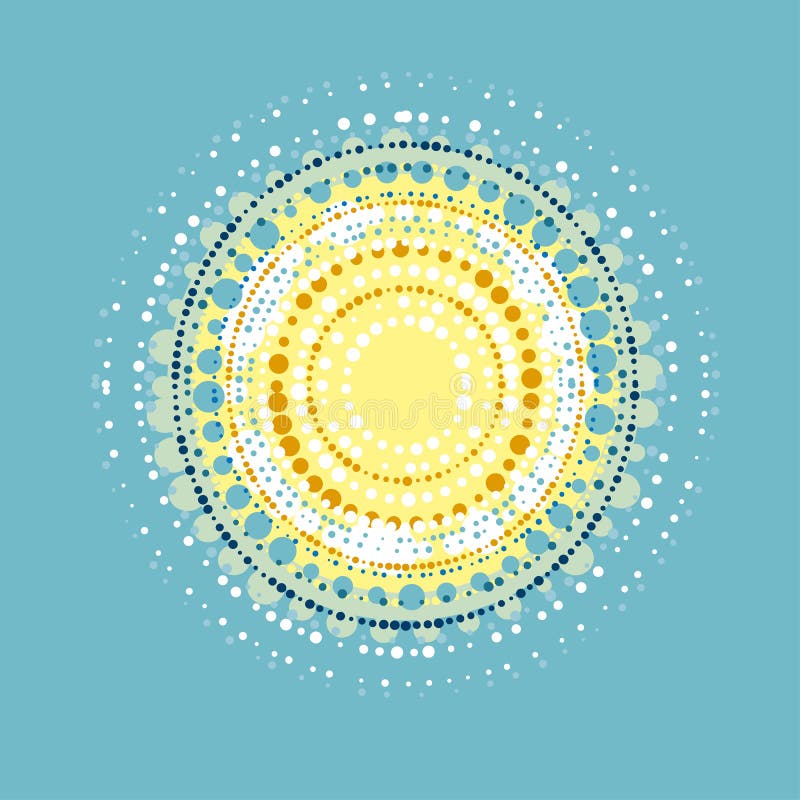 Concept Abstract Sun Design Element Stock Vector - Illustration of ...