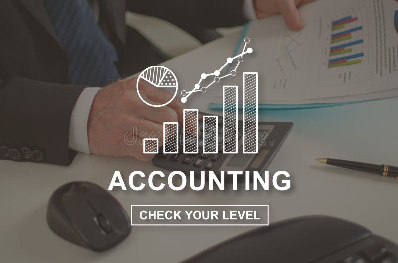 Concept of accounting stock illustration. Illustration of finance ...