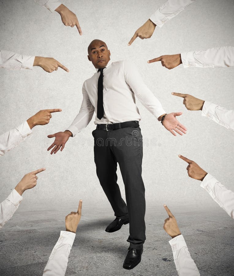 Accused businessman stock photo. Image of businessperson - 29385632