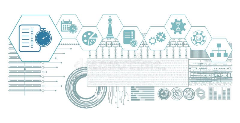 Concept of action plan stock illustration. Illustration of operation ...