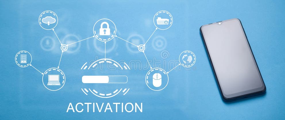 Concept of Activation. Business. Internet Stock Photo - Image of ...