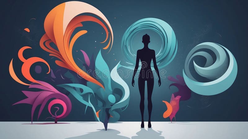 Concept of Adaptability Represented by a Figure Shape-shifting through ...