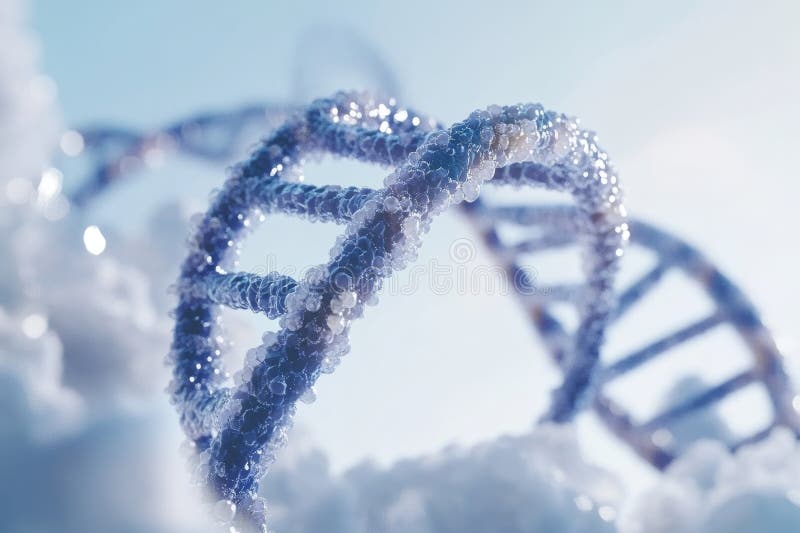 Concept of Advanced Gene Editing Technology and DNA Research Stock ...