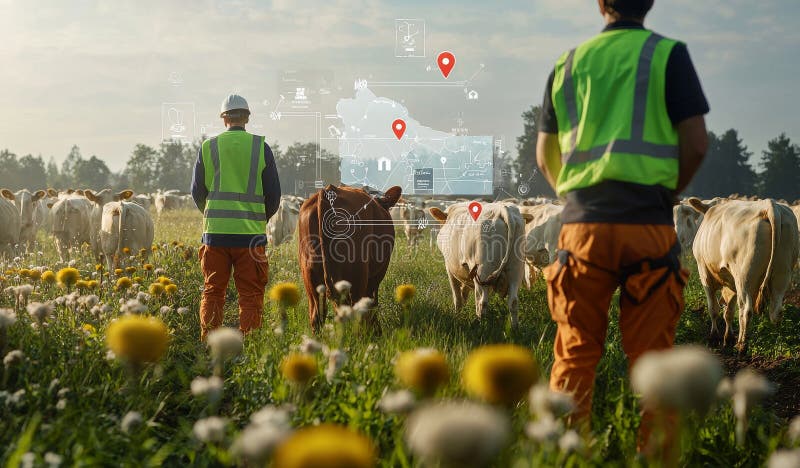 Concept of Agricultural Technology with an Agricultural Engineer Using ...