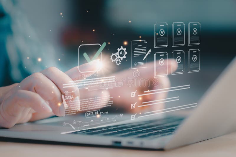 Concept of AI-driven Checklist and Document Control Professional Types ...