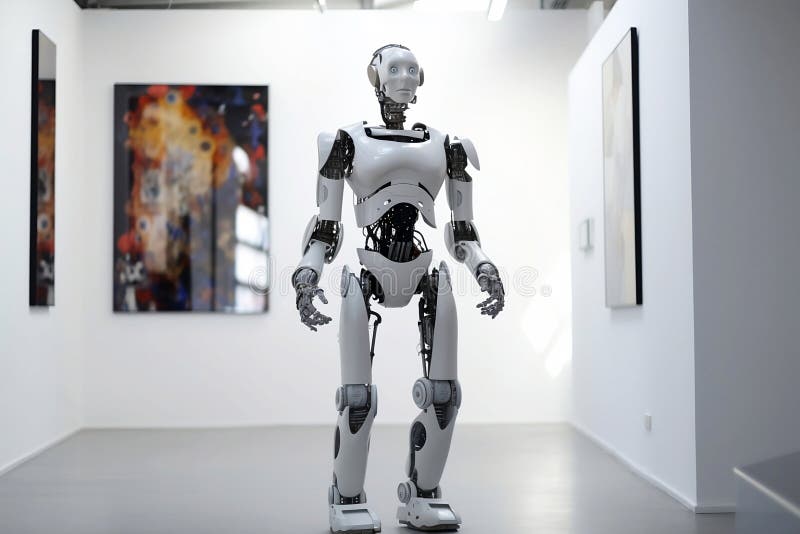 Concept for AI Generated Art with Humanoid Artificial Intelligence ...