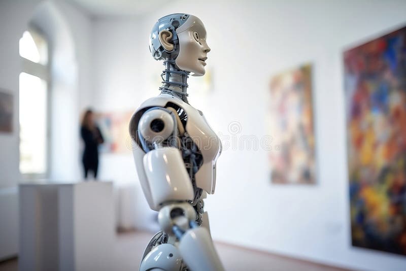 Concept for AI Generated Art with Humanoid Artificial Intelligence ...