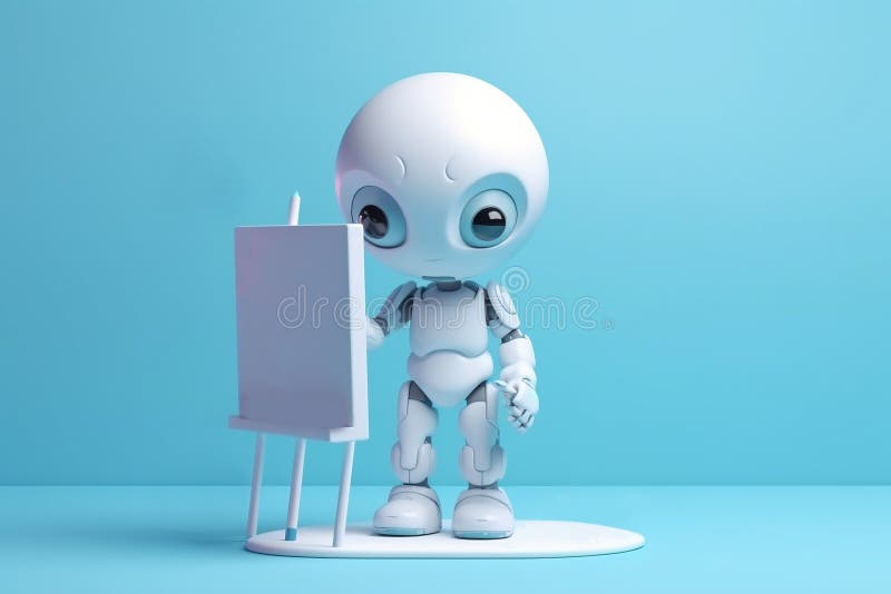 Concept for AI Generated Art with Humanoid Artificial Intelligence ...