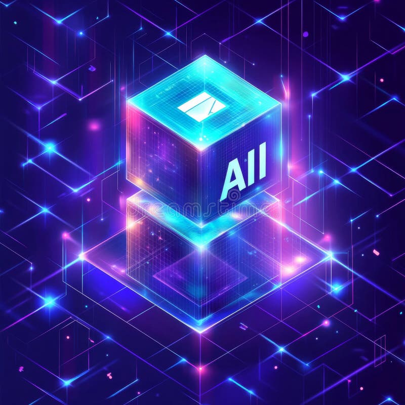 The Concept of AI and Human Collaboration is Represented by a ...