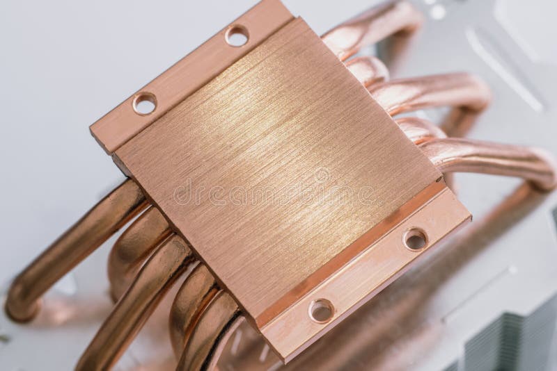 Concept of Air Cooling of the Central Processor of a Computer Aluminum ...