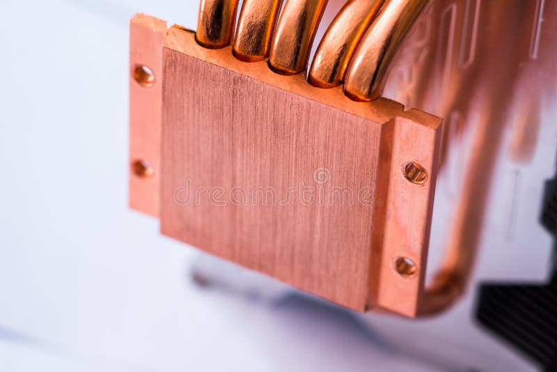 Concept of Air Cooling of the Central Processor of a Computer Aluminum ...