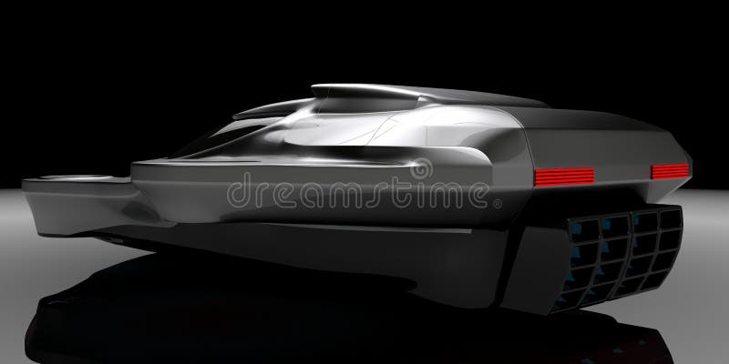Concept Air Machines Car Technology Stock Illustration - Illustration ...